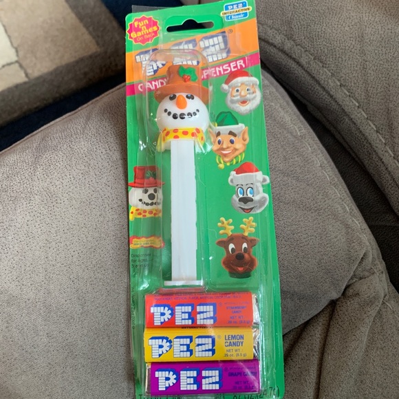 PEZ | Other | Pez Dispenser Snowman In Orange Hat 59 Made In Slovenia ...
